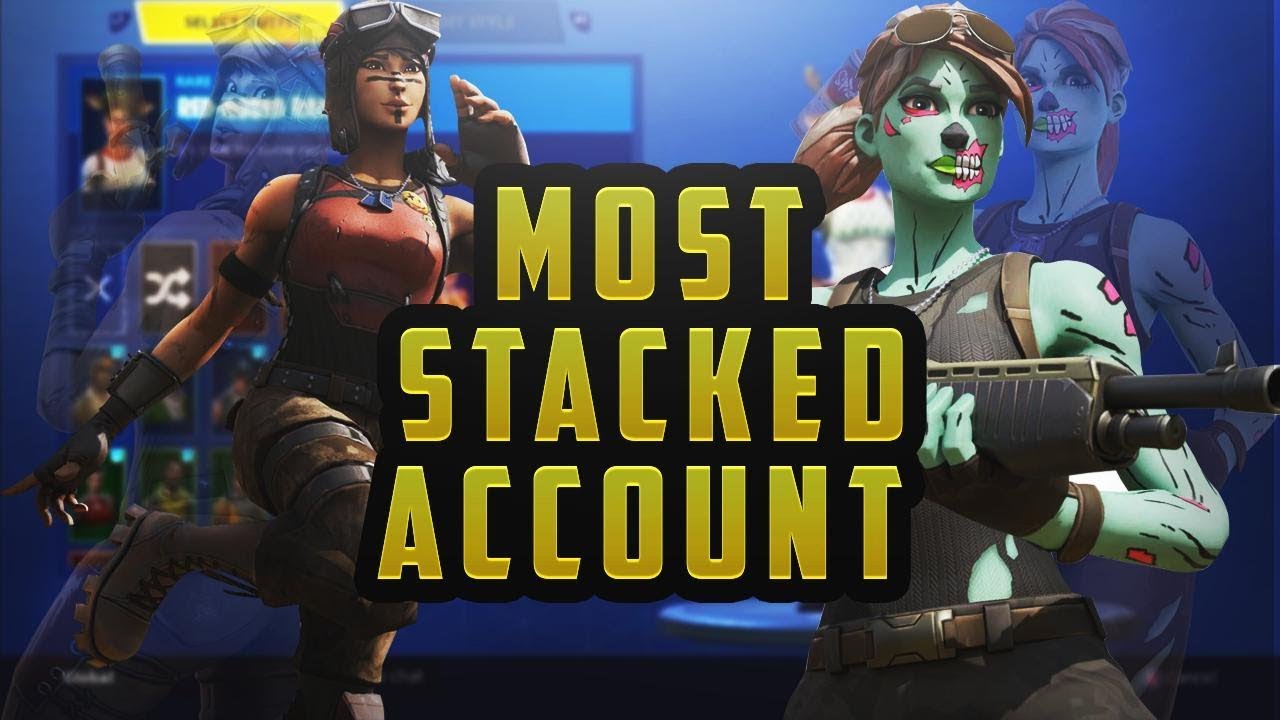I MERGED THE MOST STACKED FORTNITE ACCOUNT (1,134 Items) (5 Refunds ...