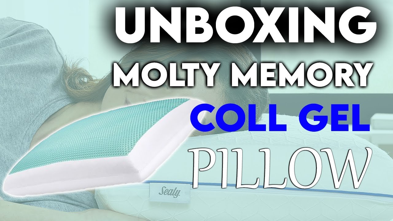 Molty Foam Cooling Gel Pillow Unboxing ||Master Molty Foam Product ...