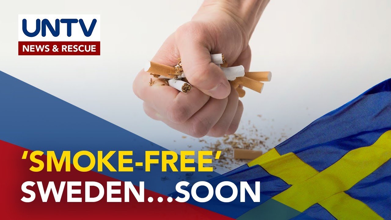 Sweden close to becoming Europe’s first ‘smoke-free’ nation - YouTube