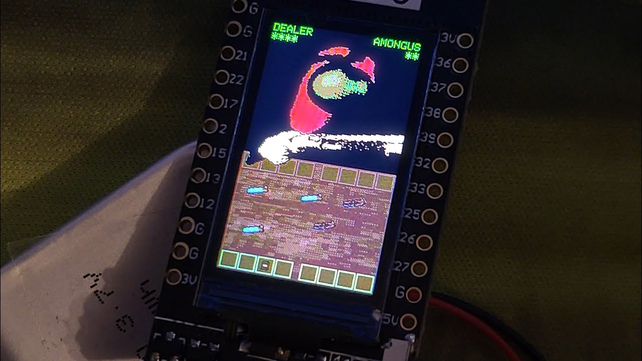 Portable Buckshot Roulette Keychain (ESP32) - YouTube