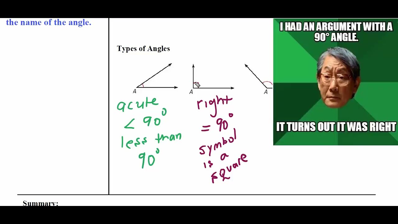 Angles Video Part 1 - YouTube