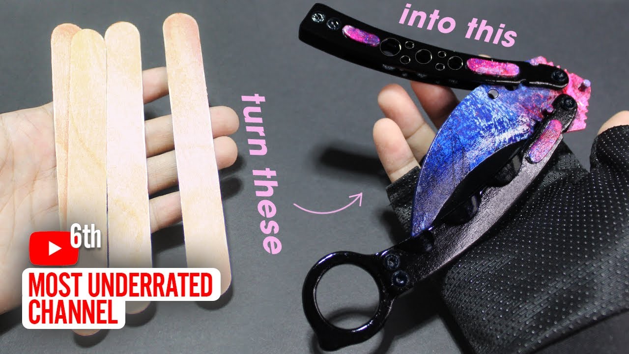 How To Make Karambit Balisong Knife From Popsicle Sticks W FREE how-to-make-karambit-balisong-knife-from-popsicle-sticks-w-free