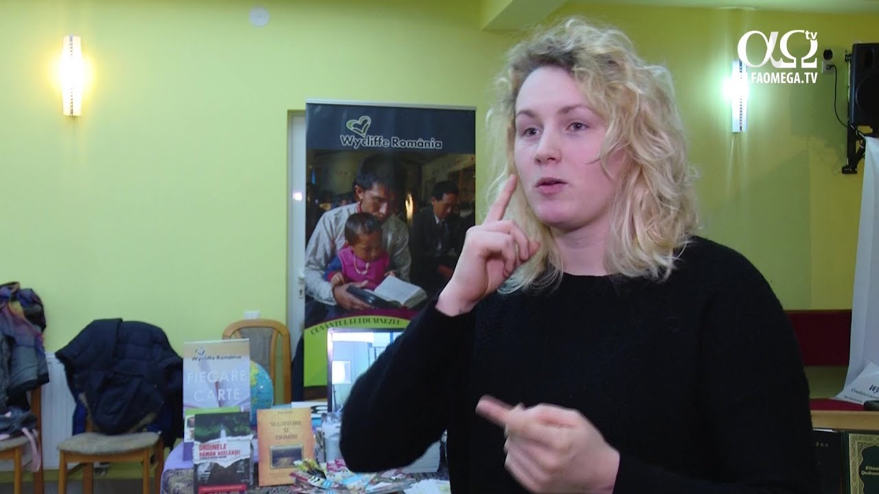 Romanian Deaf People Finally Have Access to the Bible Sign Language ...