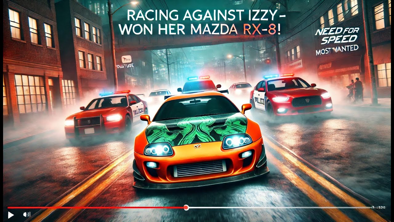 "Again Toyota Supra | NFS Most Wanted: Defeating Blacklist #12 Izzy ...