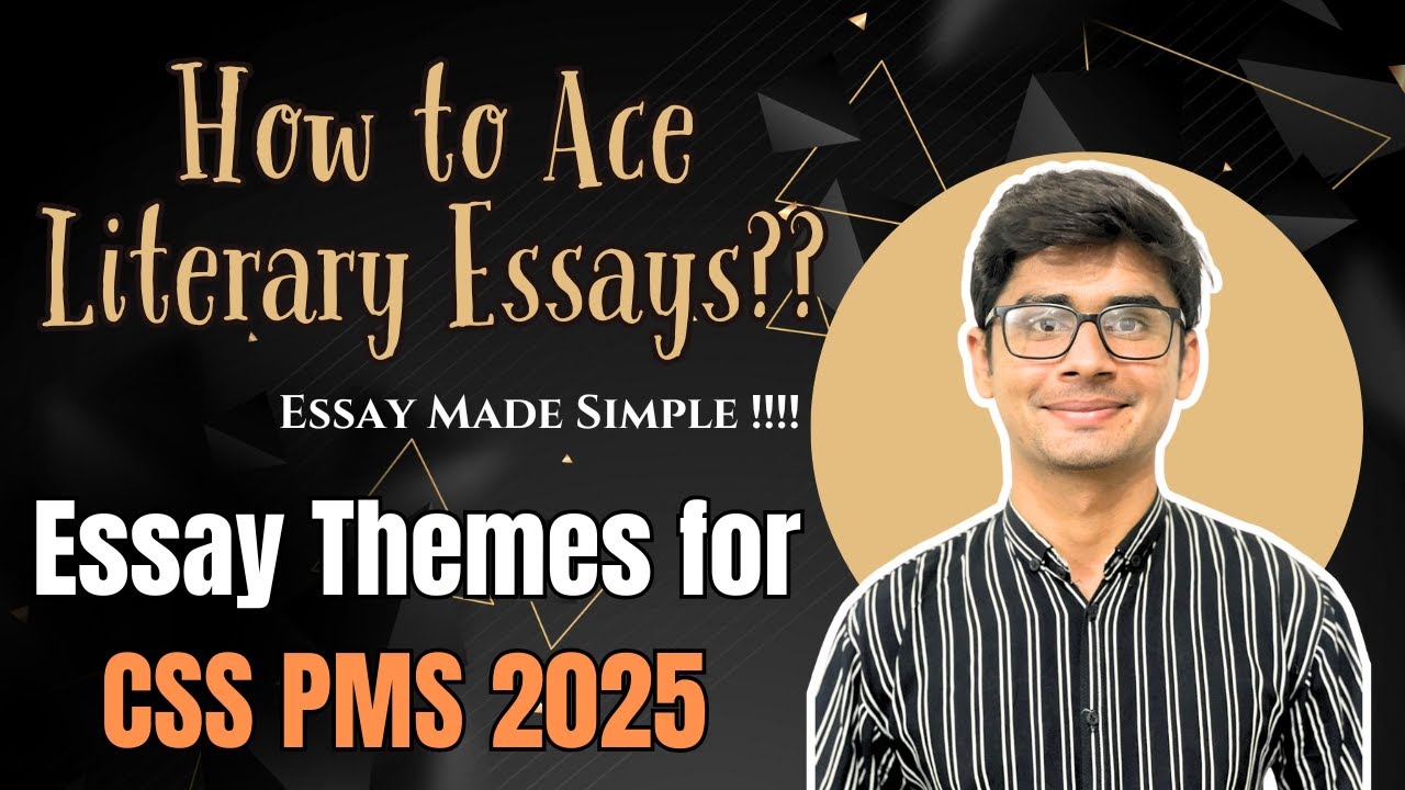 Essay Themes for CSS 2025 | Books for English Essay | Essay Writing # ...