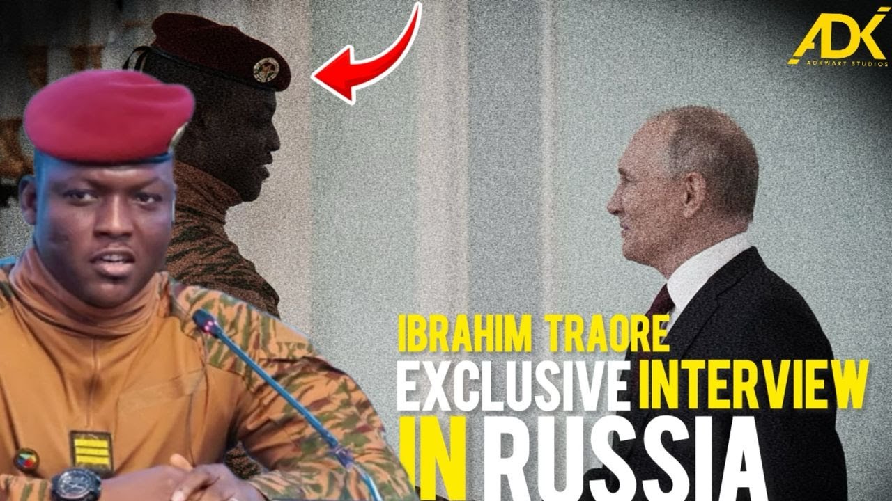 Ibrahim Traore's speech in meeting with Prez.Vladimir Putin in Moscow ...