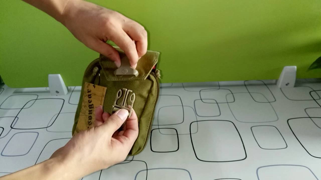 First Aid Kit Medic Pouch Molle Airsoft Paintball Combat Gear - YouTube