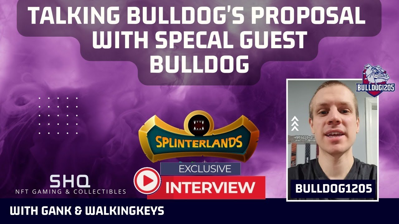 Talking Bulldog's DEC Proposal With Special Guest Bulldog and Jron ...