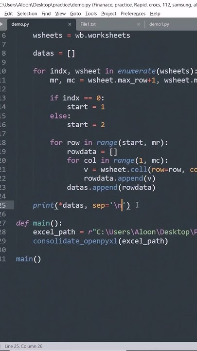 Python Openpyxl: Multiple Sheet into single | iCodingTamil #python #learnpython #coding - YouTube