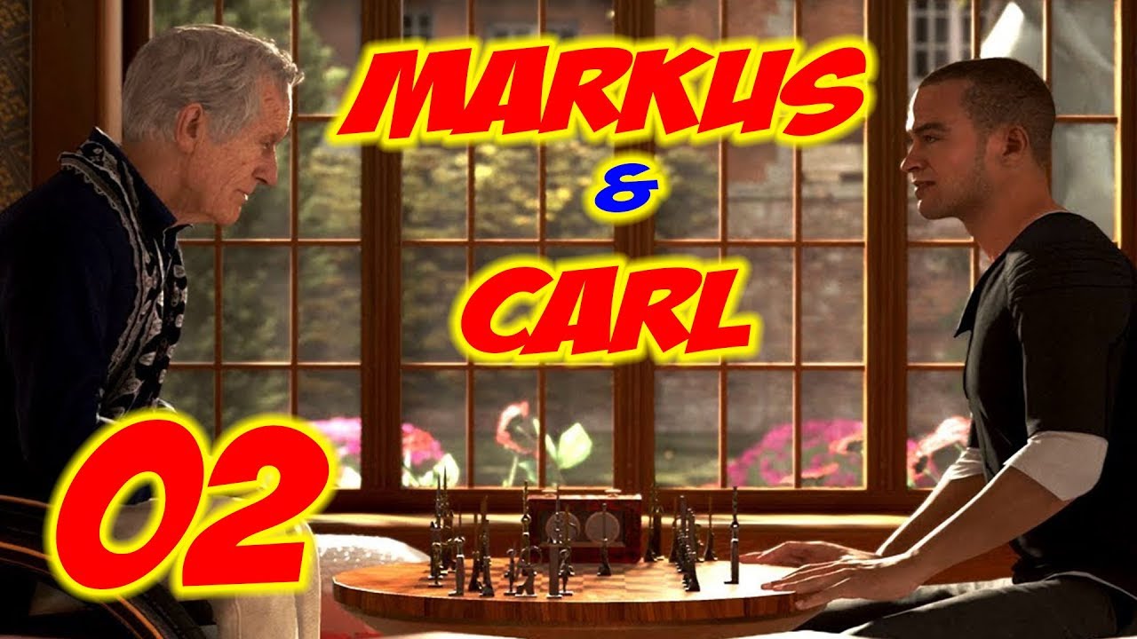 MARKUS AND CARL THE ANDROID AND HUMAN HOPE TEAM - Detroit Become Human ...