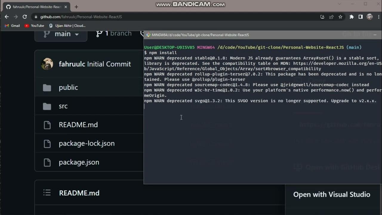 Cara Clone Repository dari GitHub - YouTube