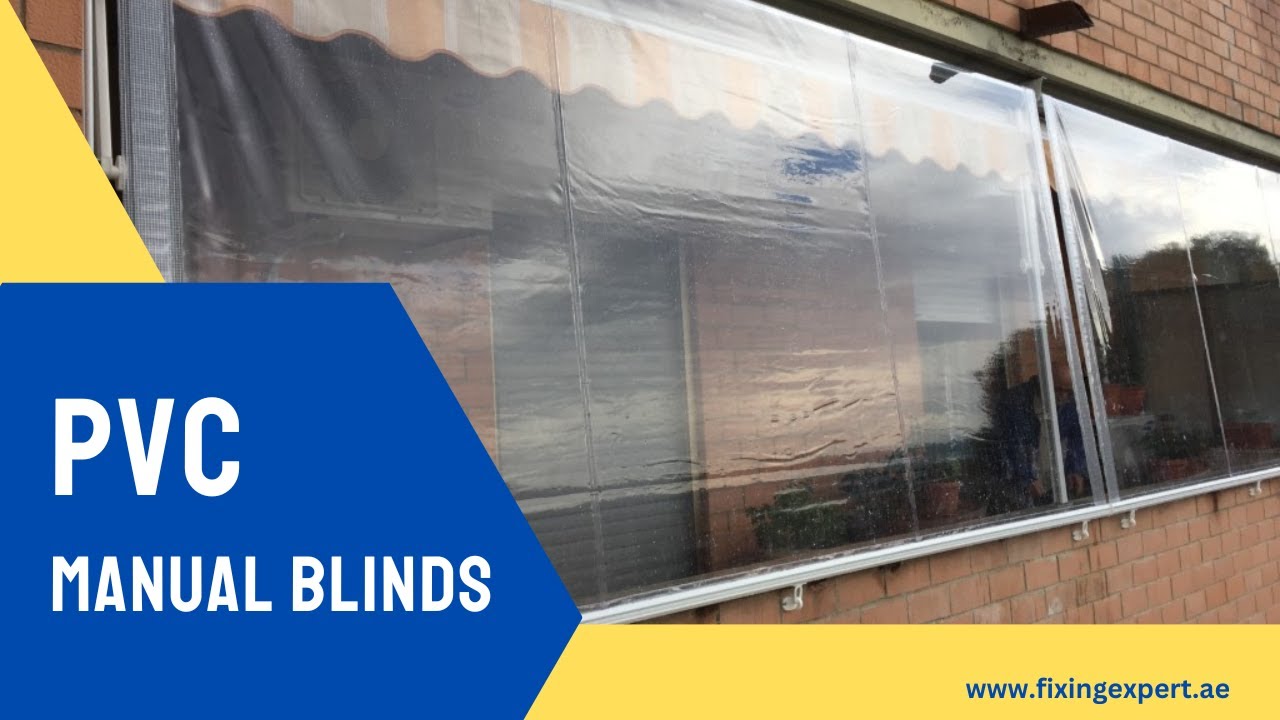 PVC Manual Blinds: Stylish and Functional Window Coverings for Your ...