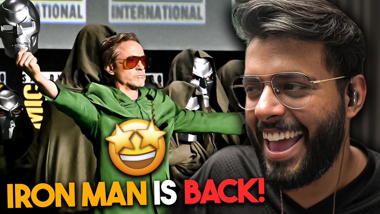 RDJ IS BACK in the MARVEL UNIVERSE!! - YouTube