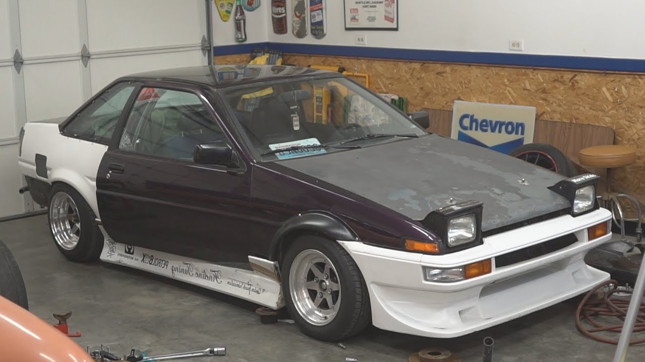 AE86 With S13 Sideskirts? - YouTube