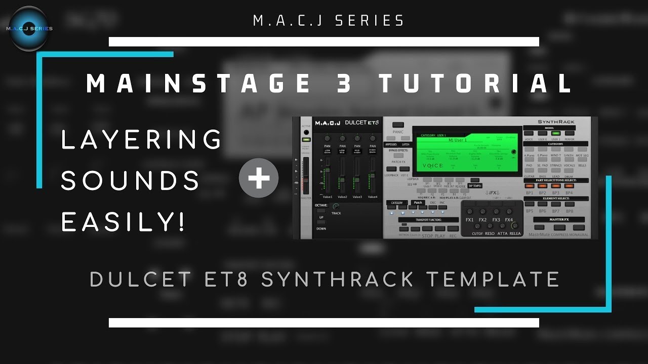 Layering Sounds in Mainstage 3 (VERY EASY!) - YouTube