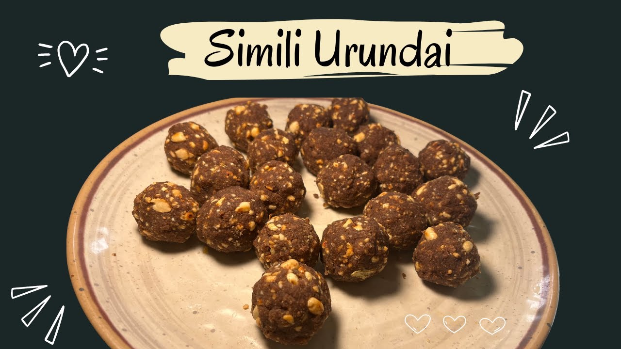 Healthy & tasty Kids Snack | Simili Urundai recipe | Ragi Balls | Rich ...