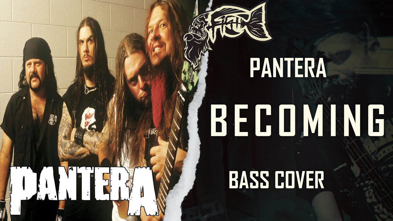 Pantera - Becoming (Bass Cover) - YouTube