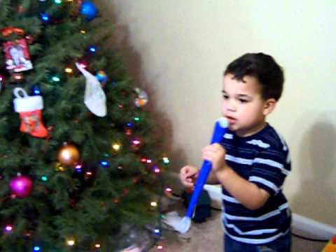 Braiden pretending(or was he?) that his Daddy's foot smell makes him pass out!