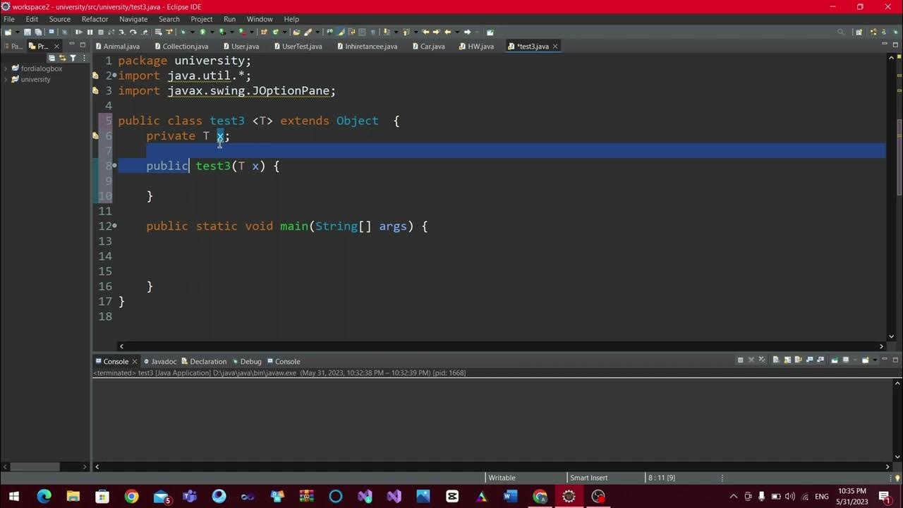 Java1 : Generics(3) - YouTube