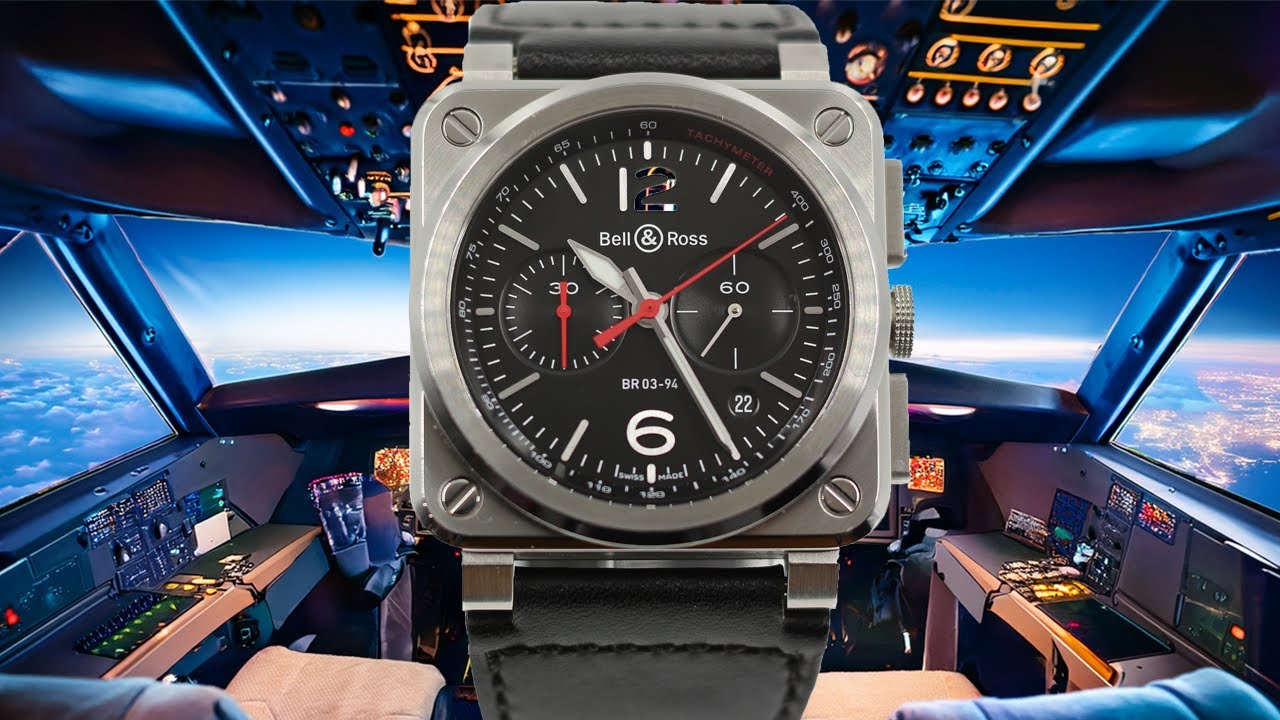 This Bell & Ross BR03-94 Is Built Like a Cockpit Instrument - YouTube