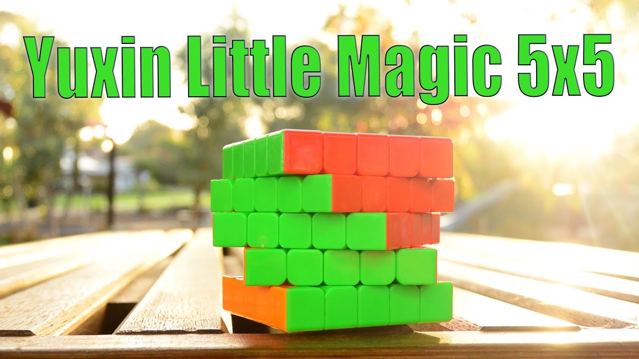 Yuxin Little Magic 5x5 Magnetic Review | DailyPuzzles.com.au - YouTube