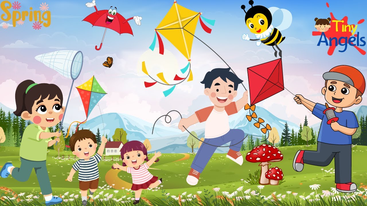 Springtime Songs and Rhymes for Kids | Kids song | Nursery rhymes ...