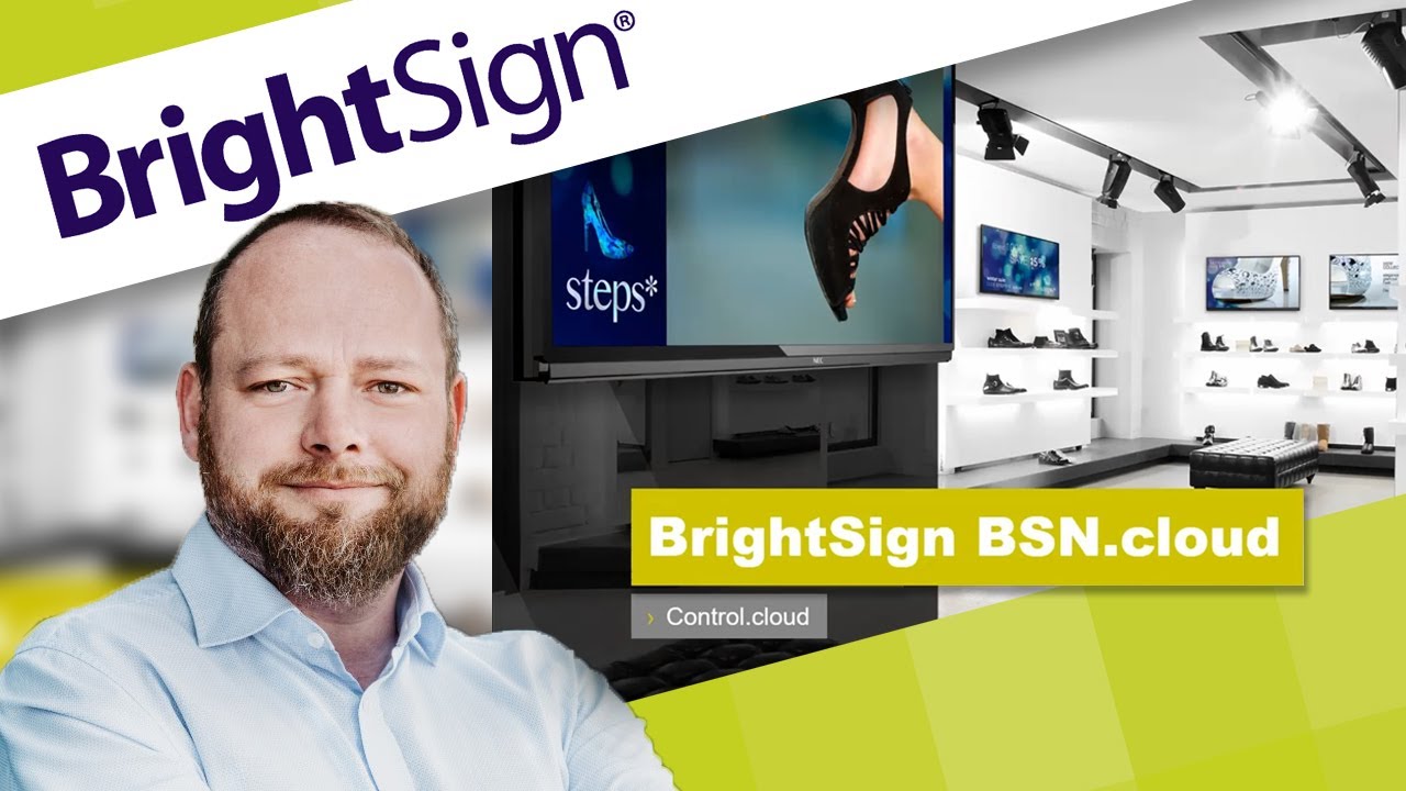 Produktvorstellung: BrightSign BSN.cloud mit Marc Schiedl von BrightSign - YouTube
