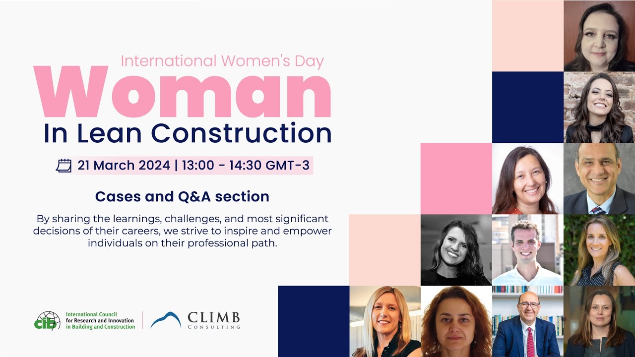 Woman in Lean Construction: International Women’s Day edition - YouTube