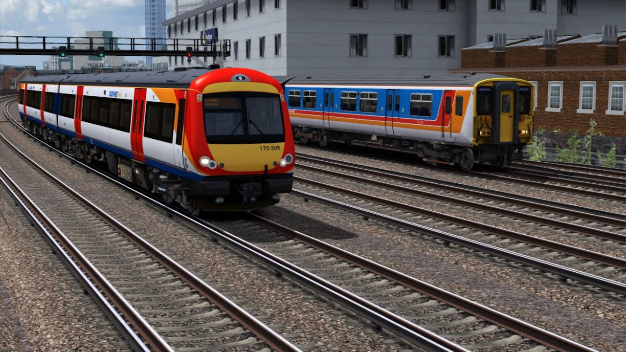 Train Simulator | AP Class 170 (EP) | 1L34 10:45 Salisbury - London ...