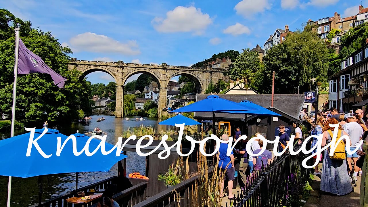 Walking Tour in the most Beautiful Town in Yorkshire, Knaresborough ...