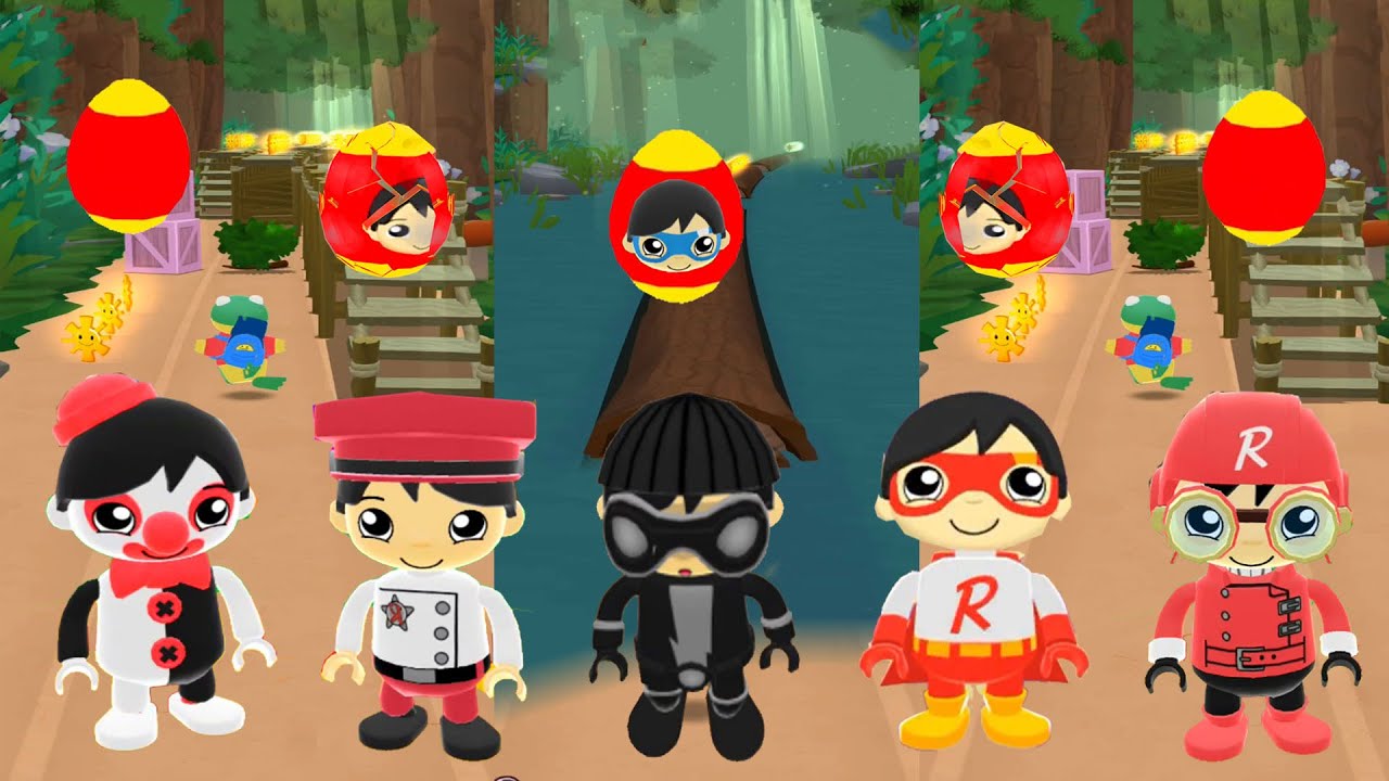 Tag With Ryan Fire Chief Shadow Spy Ryan CLown Ryan Red Titan And Red ...