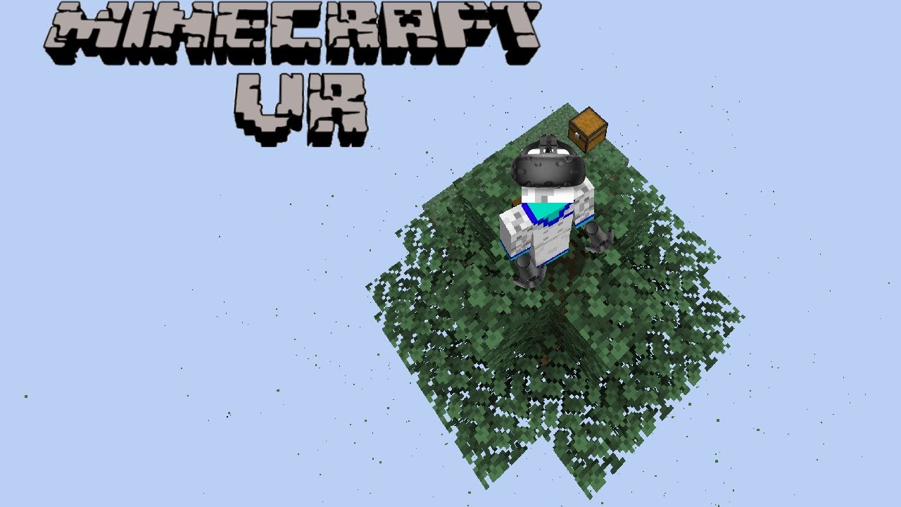 Minecraft in virtual reality? - VR Minecraft Skyblock Ep 1 - YouTube