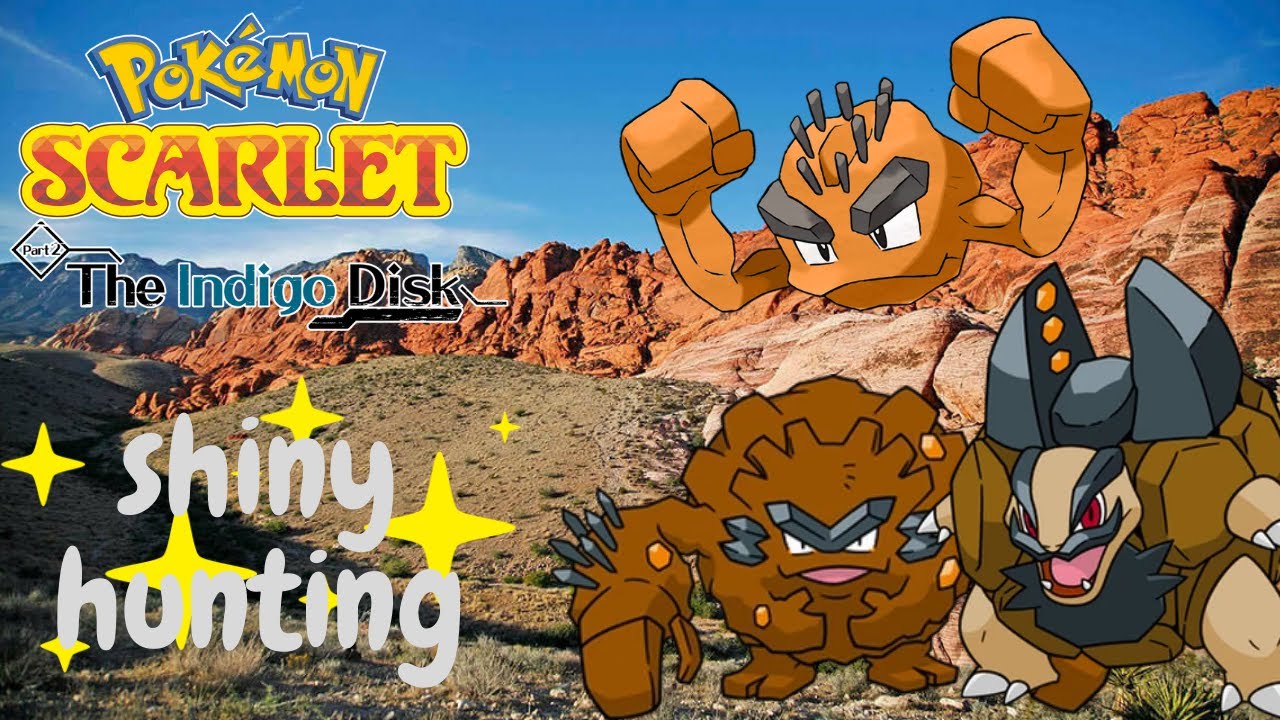 🔴Live Shiny Hunting For Alolan Geodude Line In Pokémon Scarlet The ...