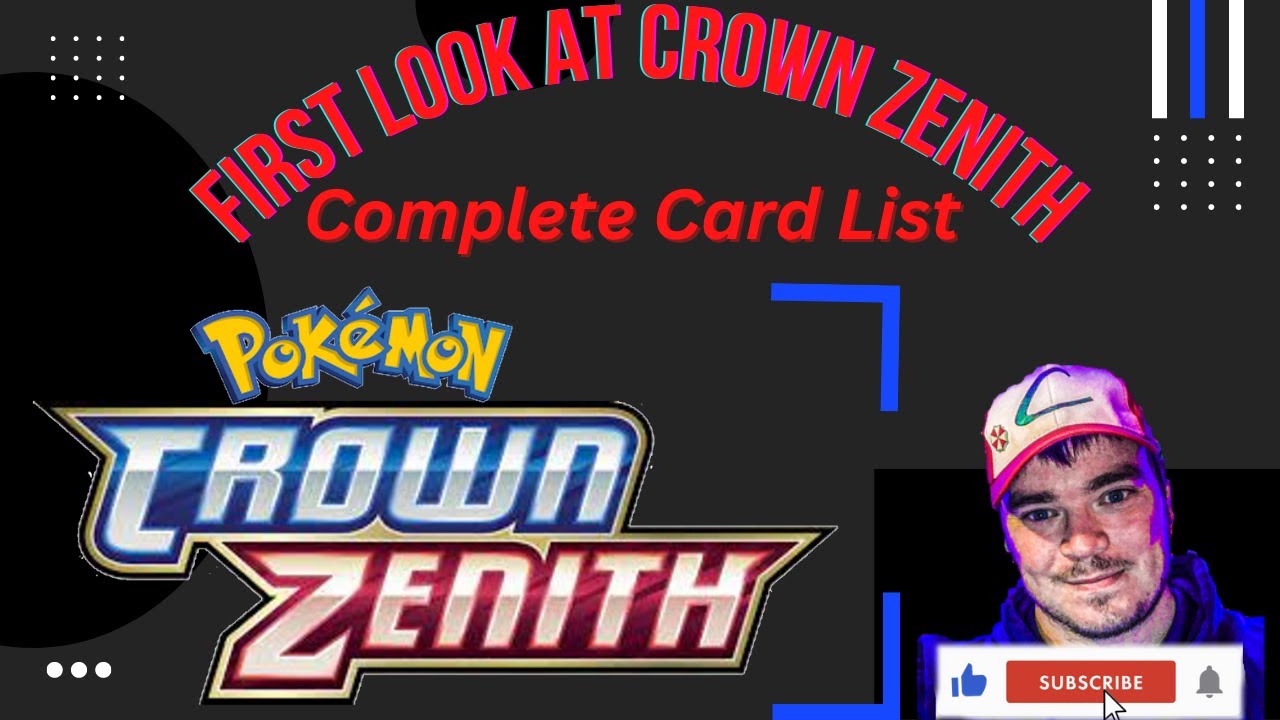 First Look At Crown Zenith/ VStar Universe - Complete Card List ...