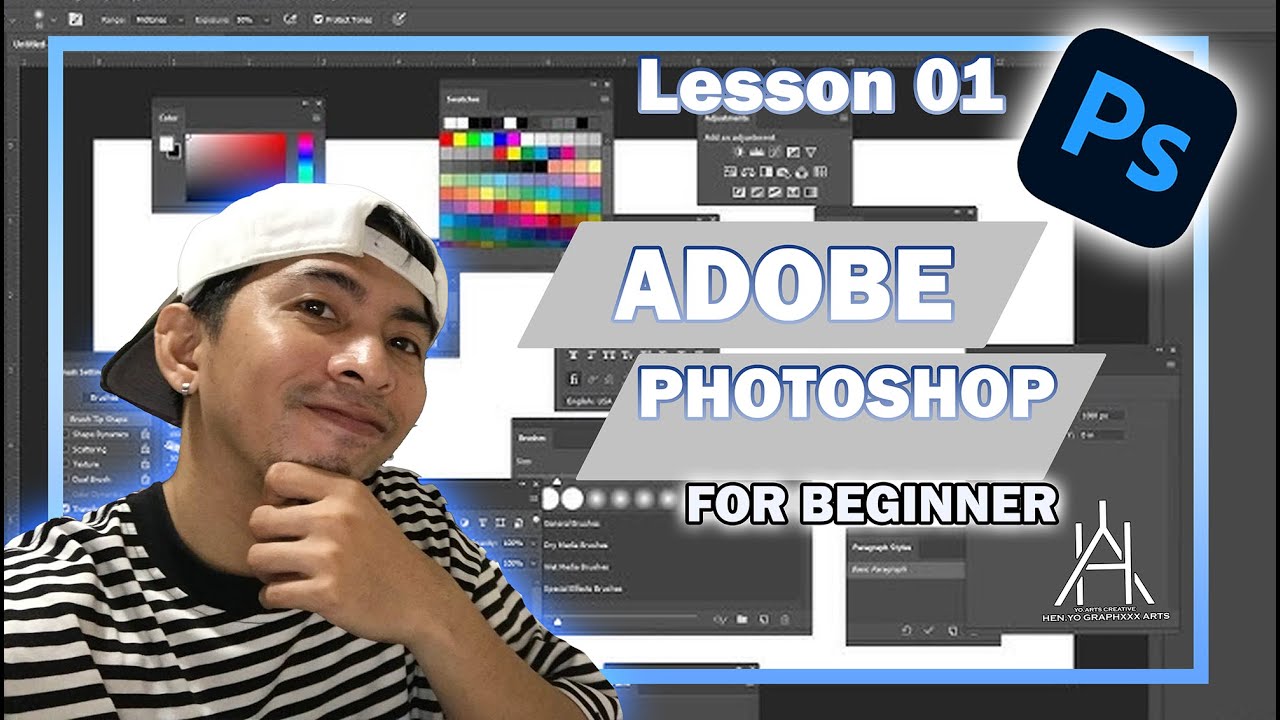 Adobe Photoshop : Quick Basic Editing Tutorial for beginners - YouTube