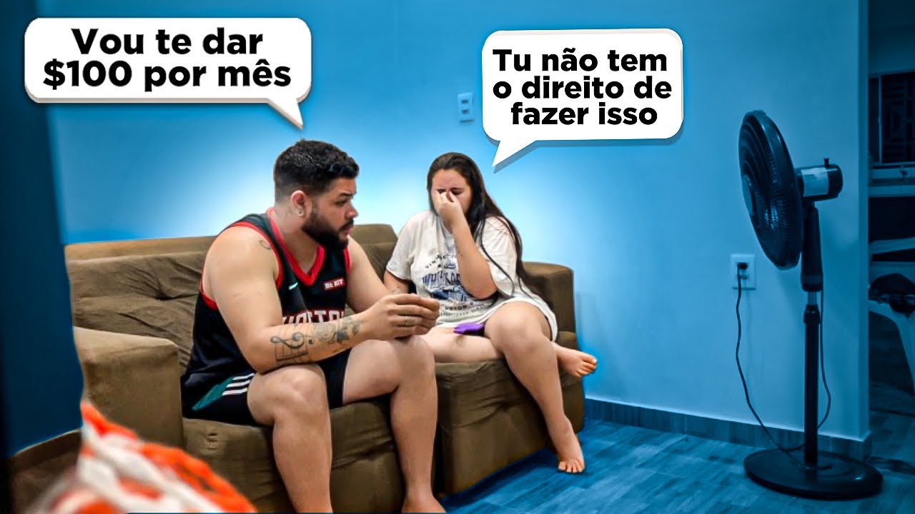 Trollei Minha Namorada Terminando Com Ela Ela Chorou Youtube