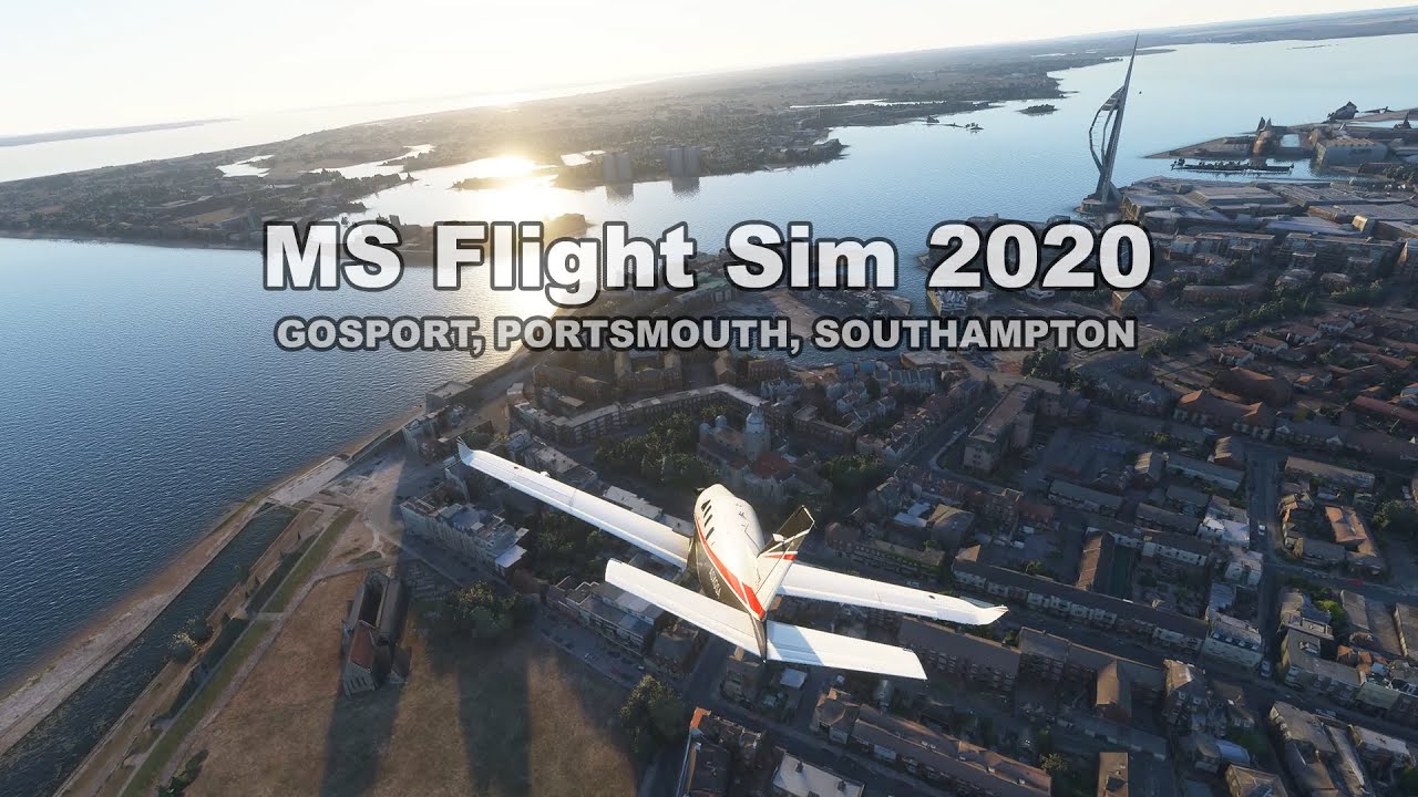 Microsoft Flight Simulator 2020 free flight from Solent to Southampton ...