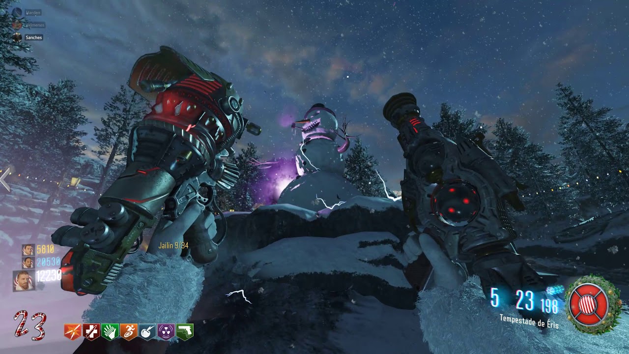 Cod BO3 Custom zombies Sky Resort Easter Egg boss fight - YouTube