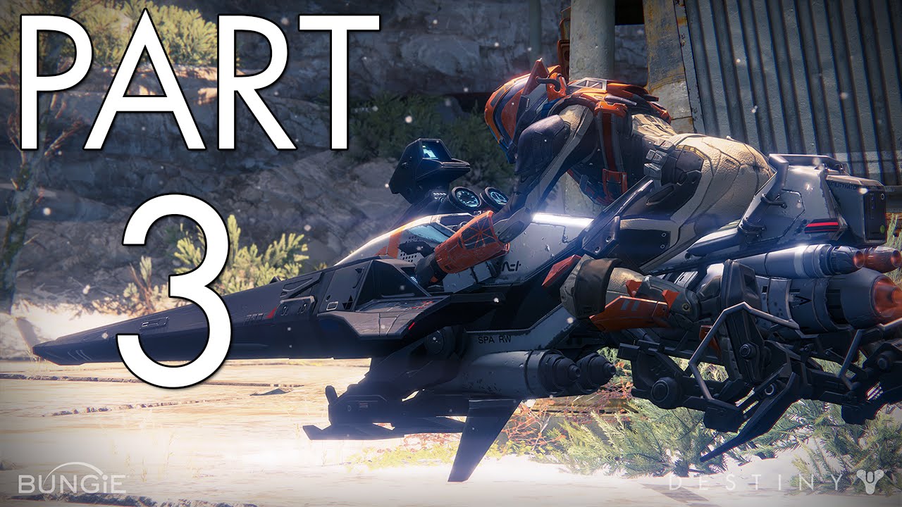 Destiny Gameplay Walkthrough Part 3 - JET BIKE!?!!? - YouTube