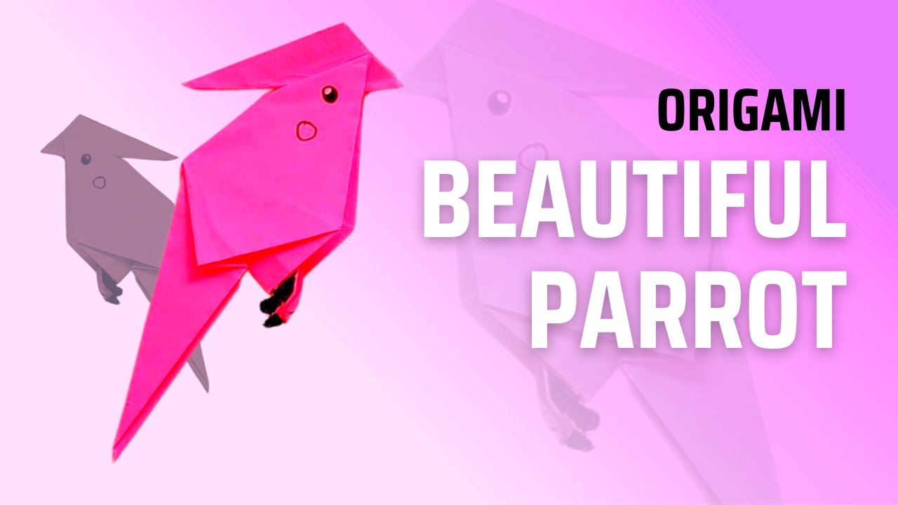 DIY Parrot Origami: Step-by-Step Guide to Folding a Lifelike Bird - YouTube