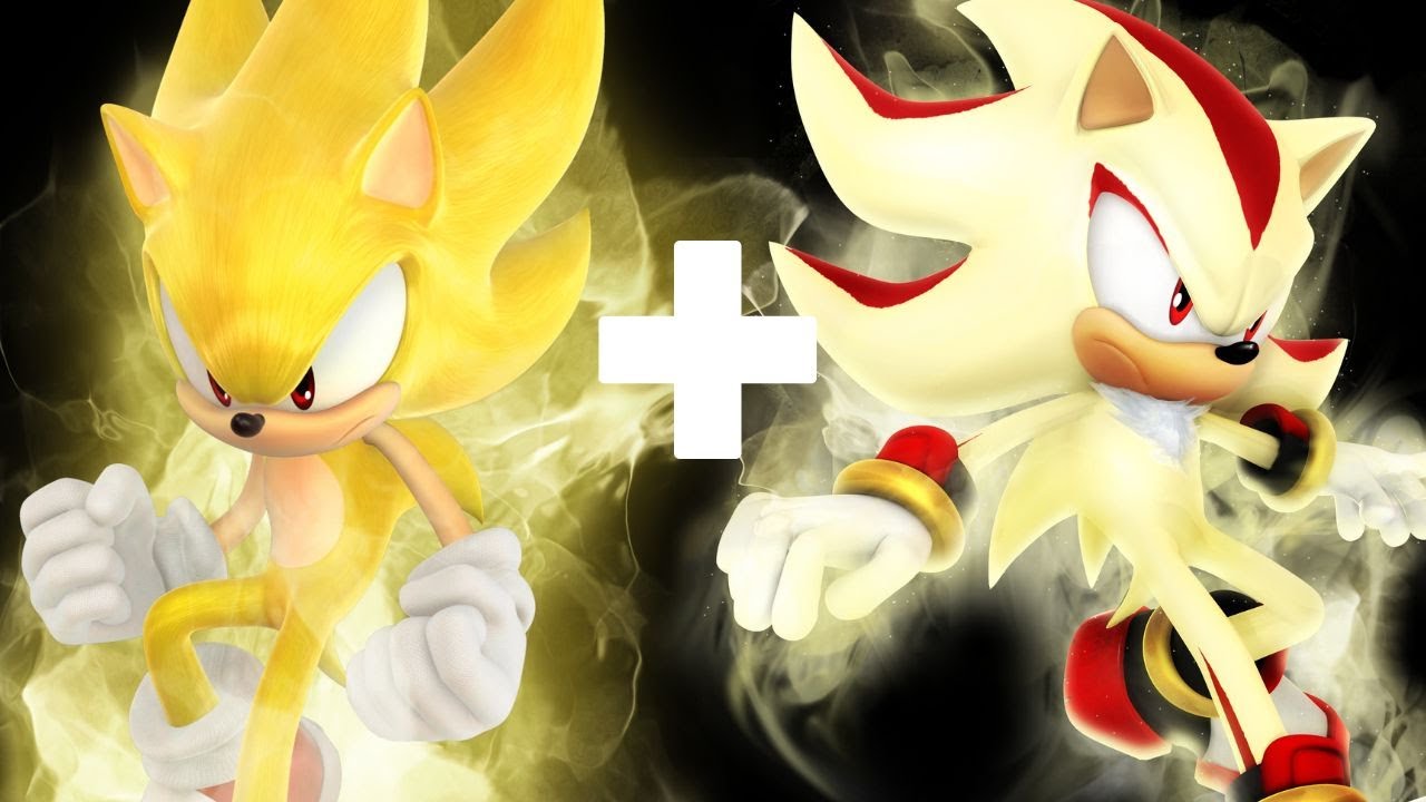 Drawing Super Sonic + Super Shadow = ? (Fast Edition) - YouTube