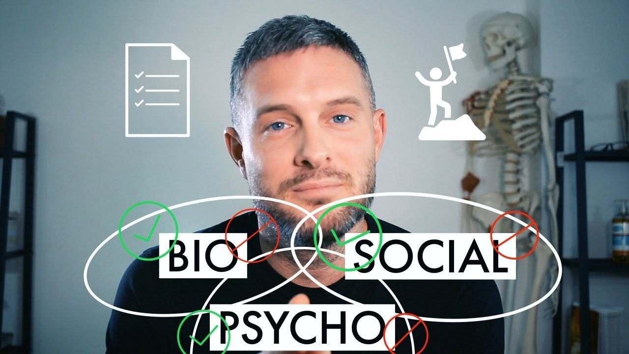 Le Modèle BioPsychoSocial Enfin Expliqué #kine #osteo - YouTube