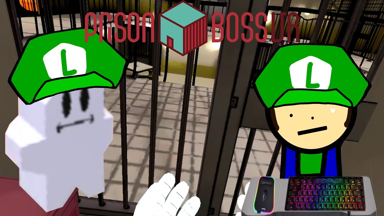 WE'RE MAKING DR*GS??? (dont do dr*gs pls) | Prison Boss VR Demo - YouTube