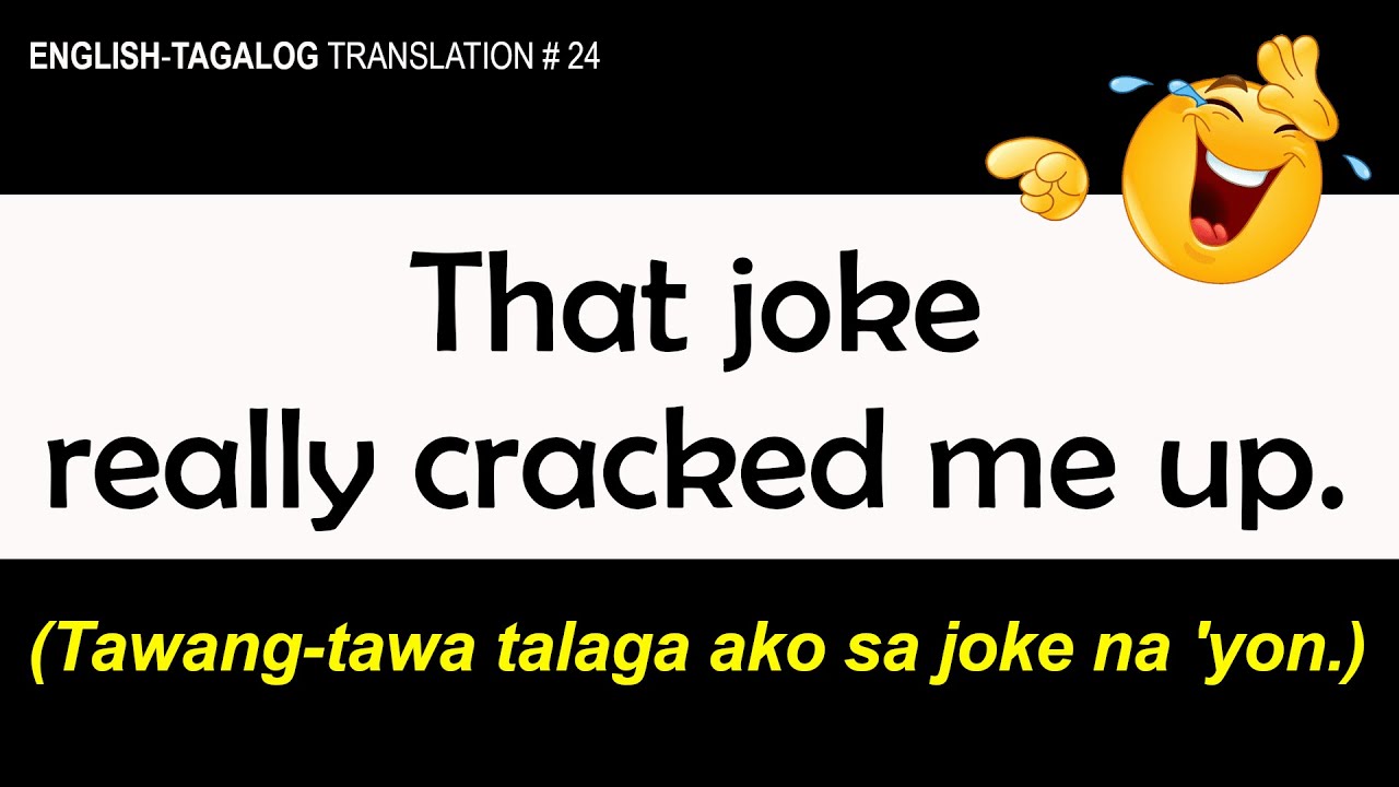 𝗘𝗻𝗴𝗹𝗶𝘀𝗵-𝗧𝗮𝗴𝗮𝗹𝗼𝗴 𝗧𝗿𝗮𝗻𝘀𝗹𝗮𝘁𝗶𝗼𝗻 (𝗟𝗲𝘀𝘀𝗼𝗻 𝗡𝗼. 𝟮𝟰) | OFW ENGLISH LESSONS - YouTube
