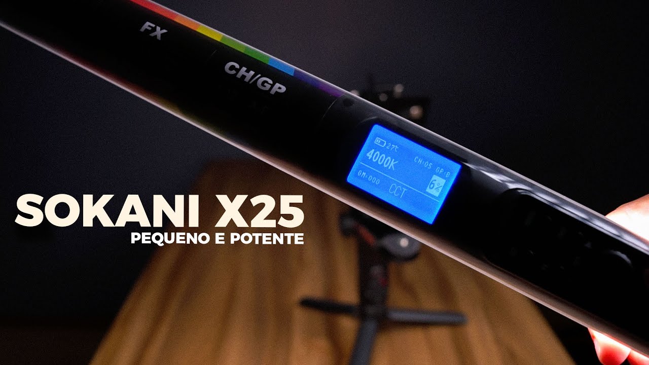 SOKANI X25 REVIEW: UM LED PORTÁTIL E POTENTE | PARA FOTÓGRAFOS ...