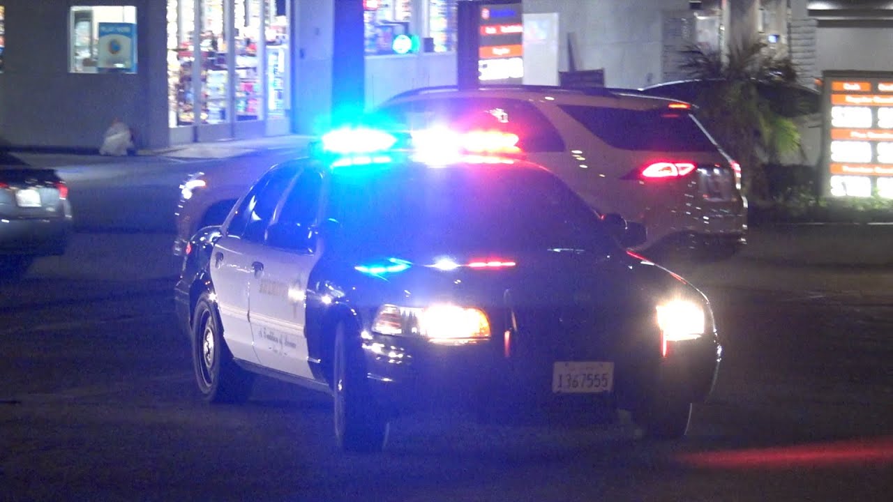 2x LASD CVPI Responding Code 3 - YouTube