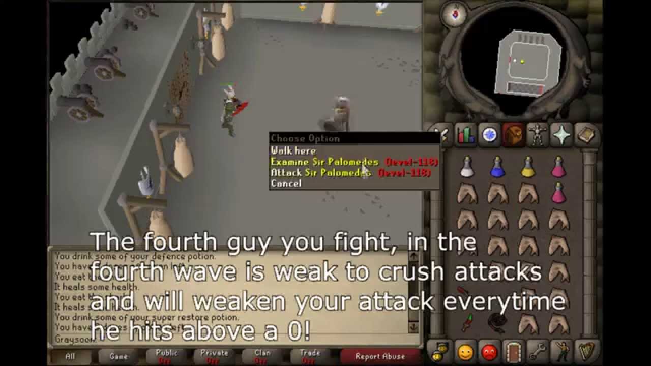 Old Runescape - Knight Waves miniquest Guide - YouTube