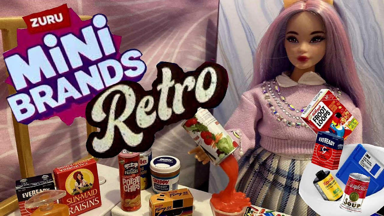 Mini Brands Retro Edition! - YouTube