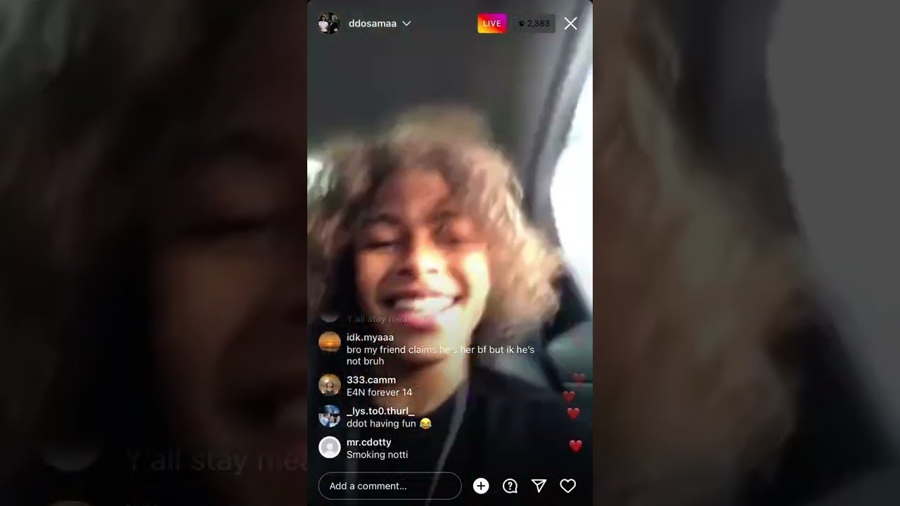 DD Osama and Sugarhill DDot geekin in a car - YouTube