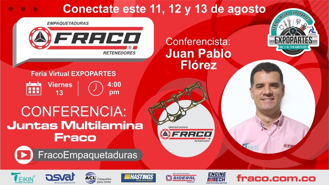 Juntas Multilámina Fraco - YouTube